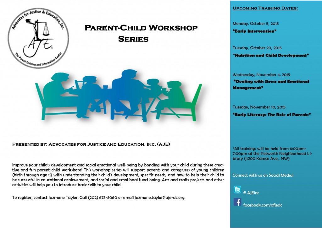 Parent-Child-Workshop - Advocates for Justice and Education