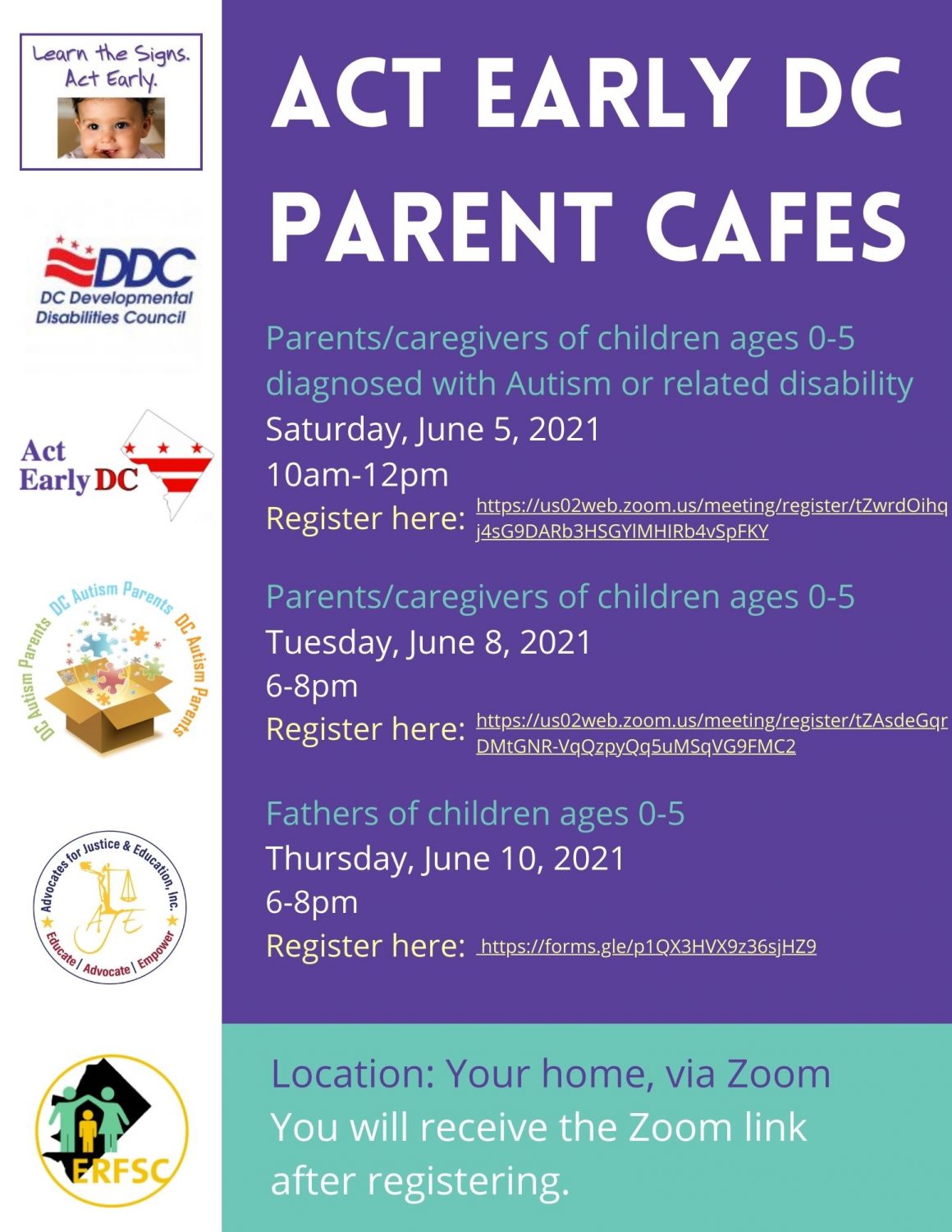 Parent Cafe for Fathers of children ages 0-5 - Advocates for Justice ...