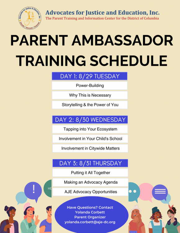 Are you interested in being an AJE Parent Ambassador? - Advocates for ...