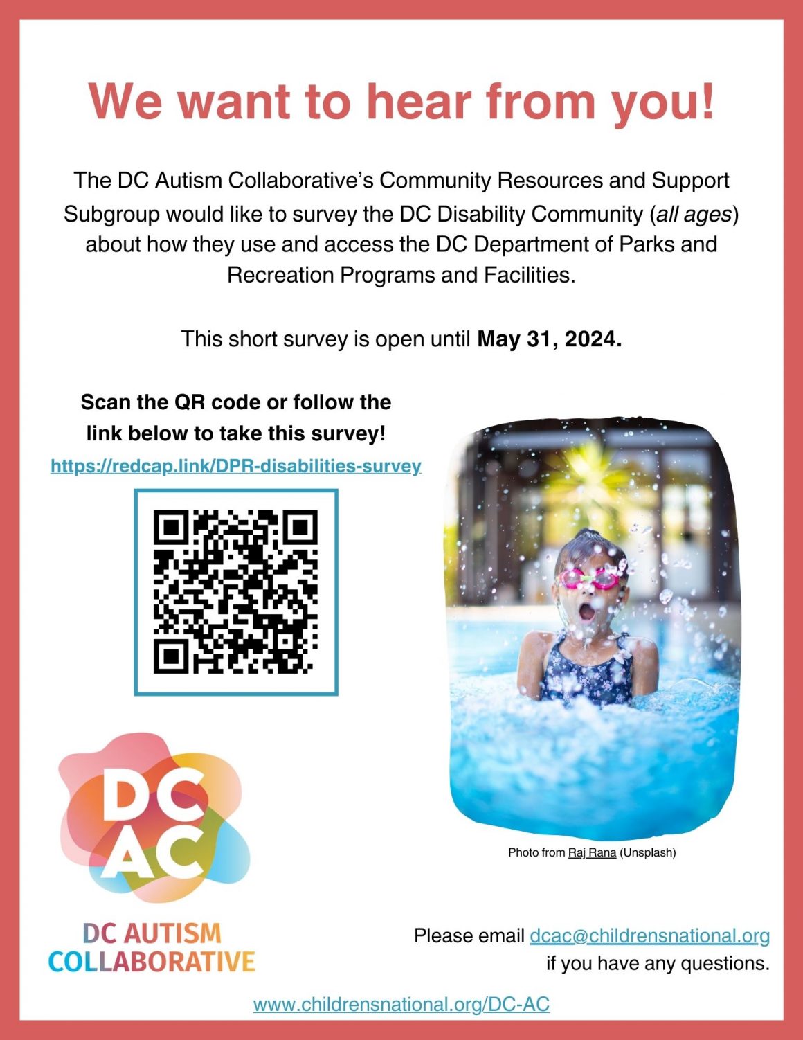 Survey on DC Department of Parks and Recreation Use - Advocates for ...