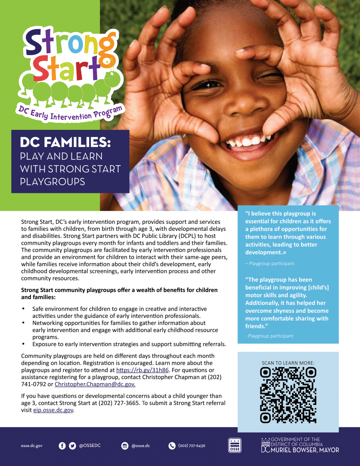 Discover Upcoming Opportunities for Families at Strong Start ...