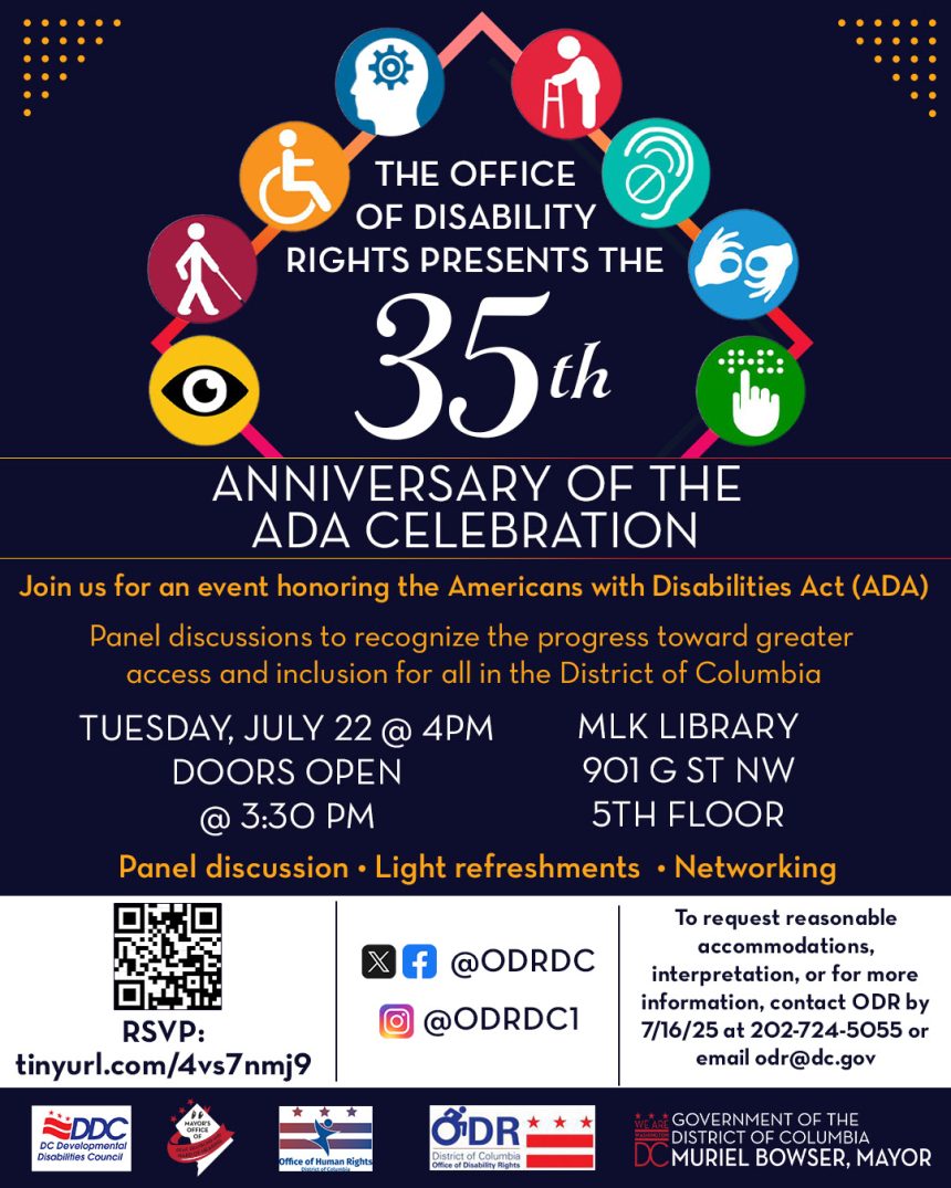 The 35th anniversary of the ADA Celebration! - Advocates for Justice ...